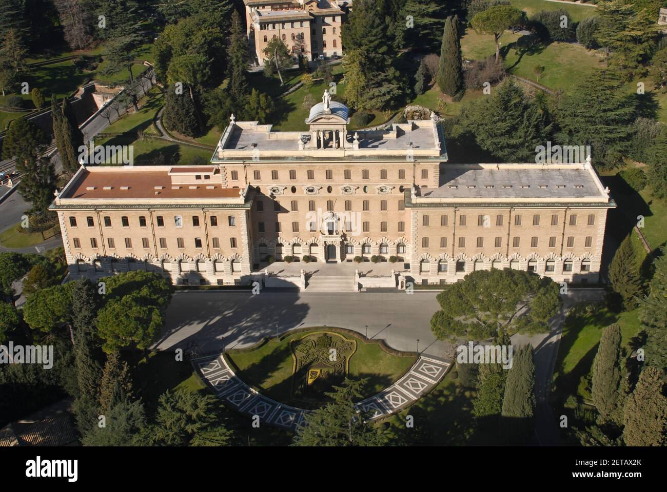 Vatican city aerial hi-res stock photography and images - Alamy