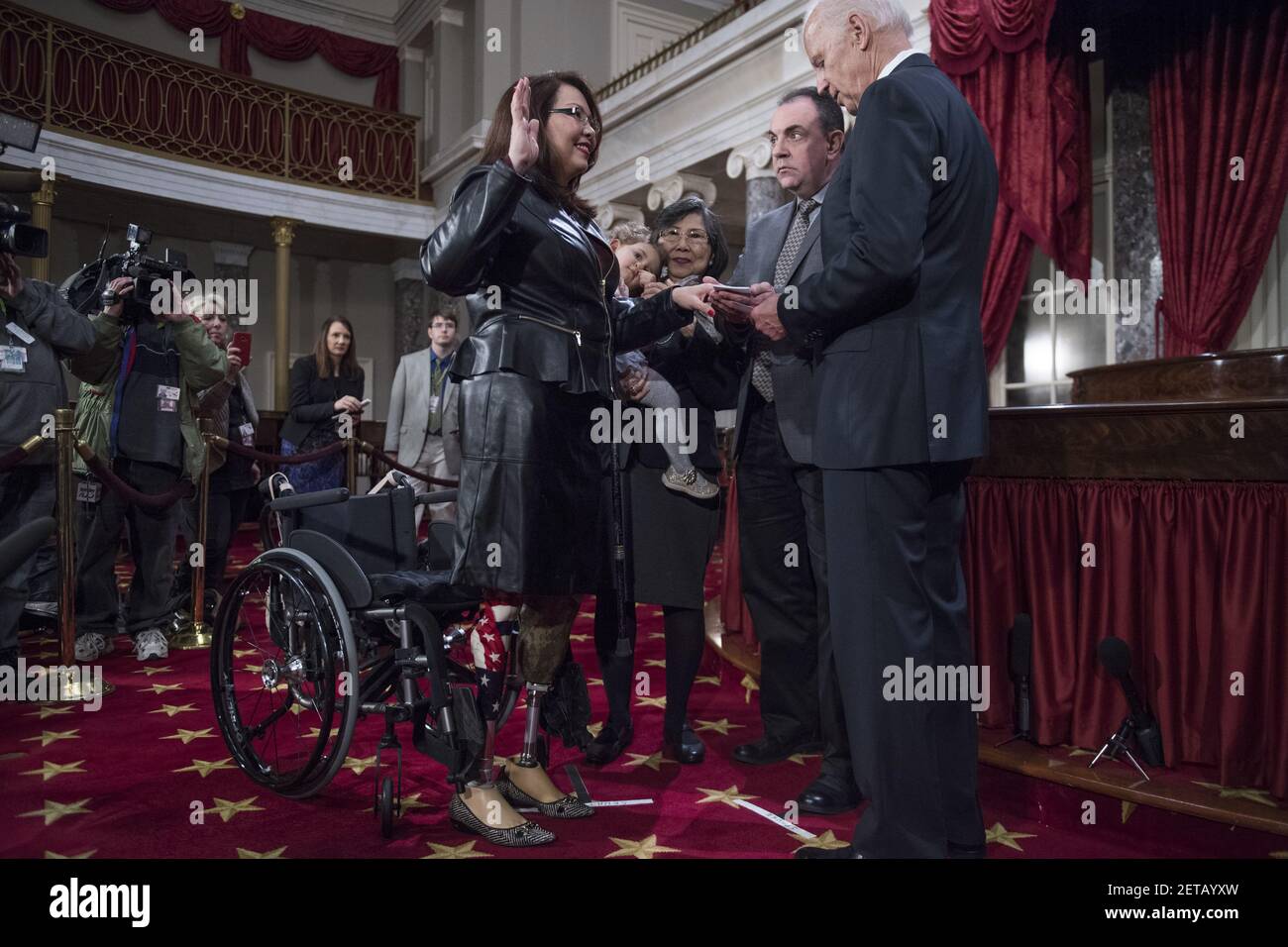 UNITED STATES - JANUARY 03: Vice President Joe Biden administers an ...
