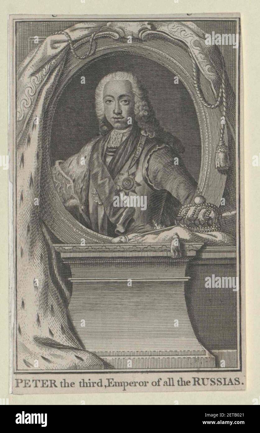 Peter iii of russia hi-res stock photography and images - Alamy