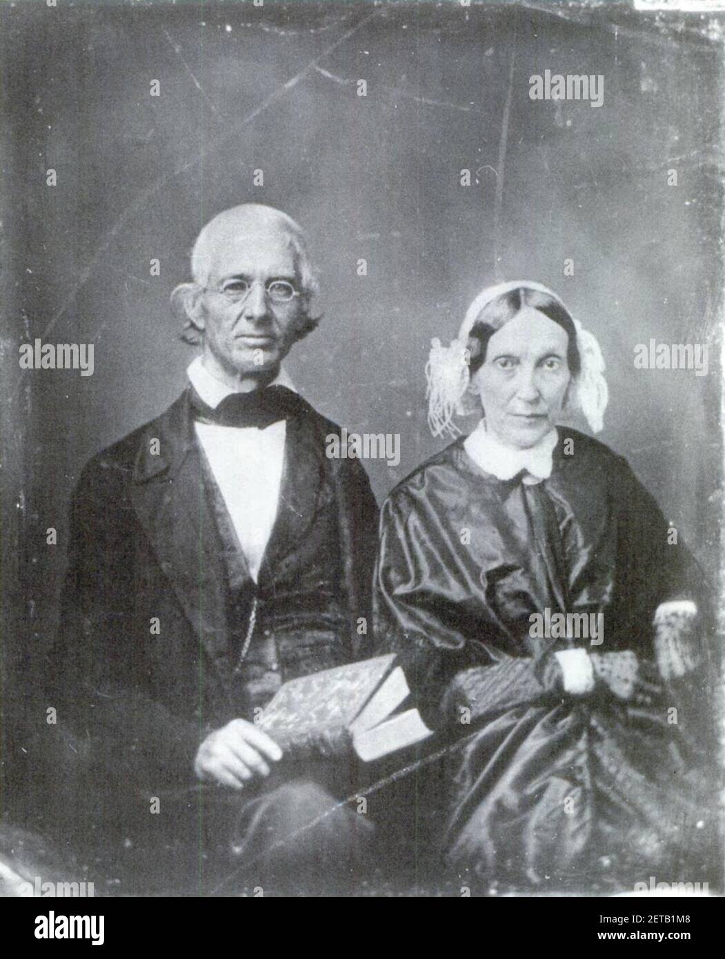 Peter Johnson Gulick and Fanny Thomas Gulick Stock Photo - Alamy