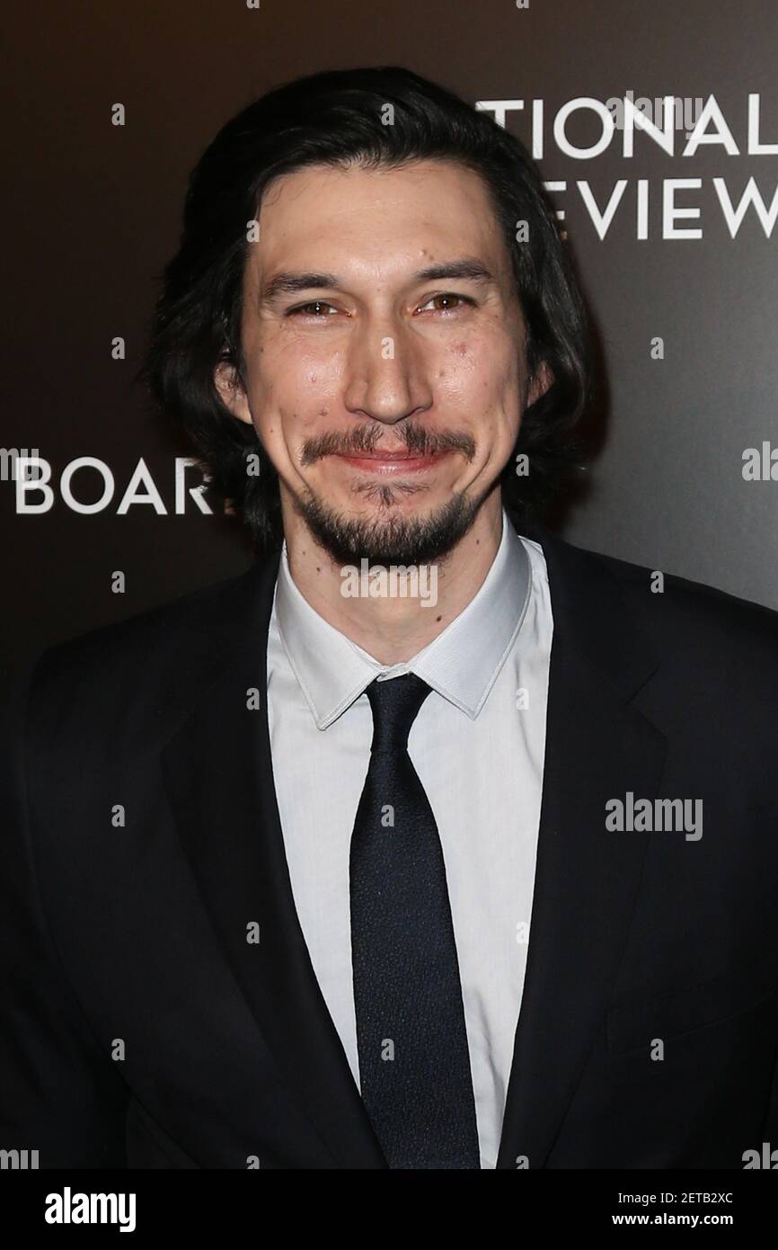Actor Adam Driver attends the National Board of Review Gala at Cipriani ...