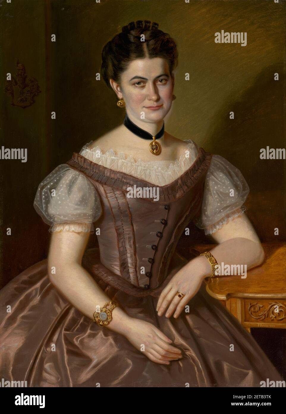 Peter Michal Bohúň - Pavlína Mešková, rod. Jesenská Stock Photo - Alamy