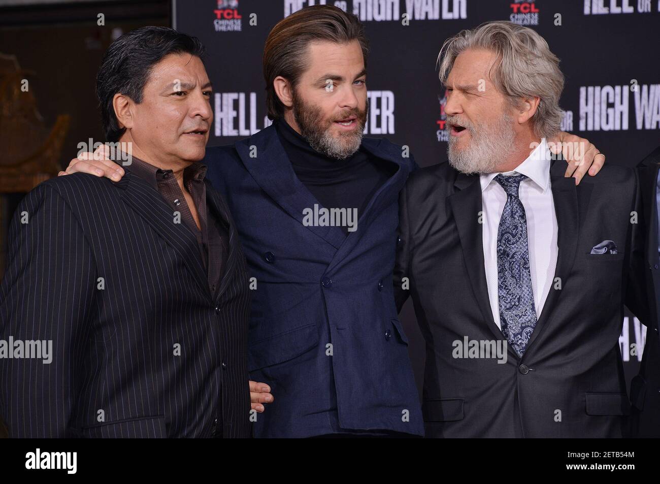 (L-R) Gil Birmingham, Chris Prine and Jeff Bridges at the Jeff Bridges ...