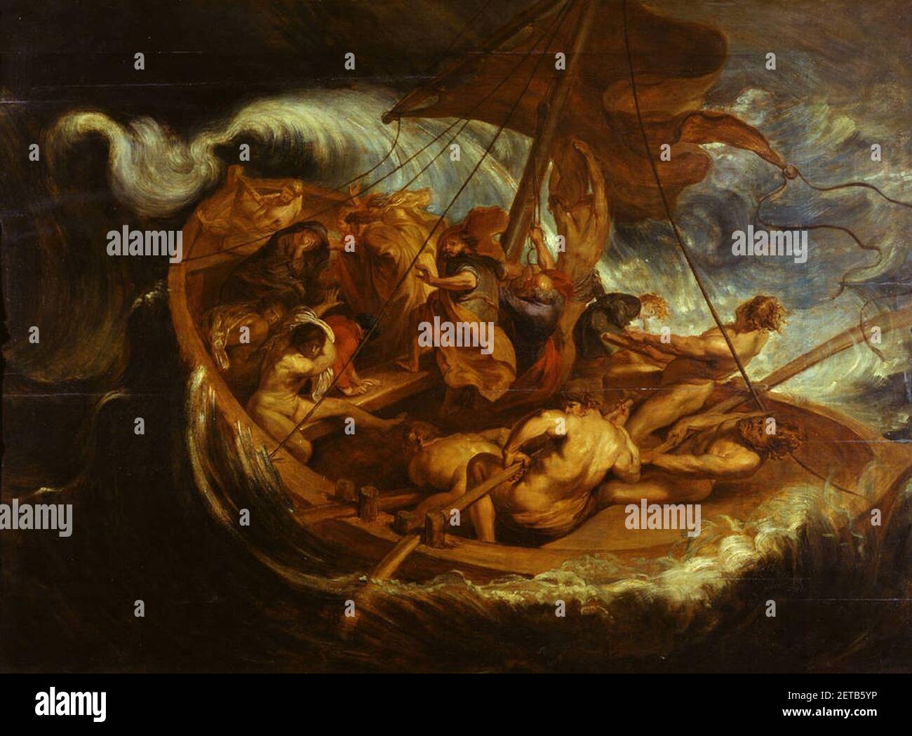 Peter Paul Rubens - Christ on the Sea of Galilee Stock Photo - Alamy