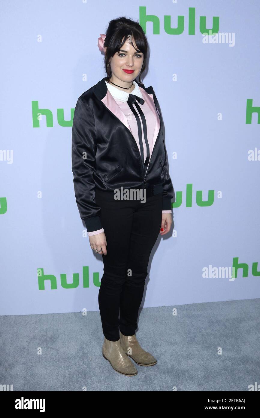 Emily Barclay at Hulu's 2017 Winter TCA Tour held at The Langham Hotel ...