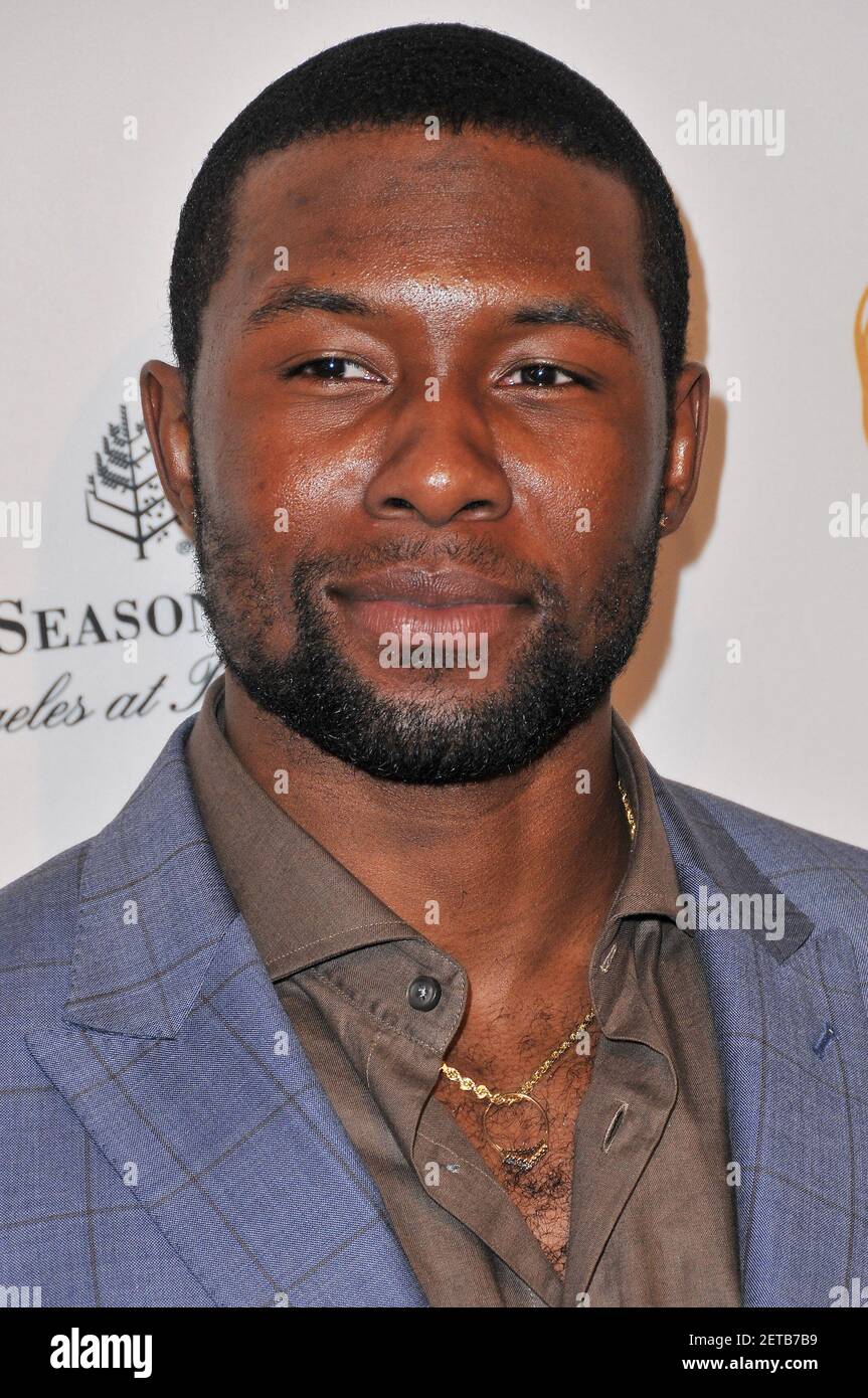 Trevante Rhodes arrives at The 2017 BAFTA Tea Party held at the Four ...
