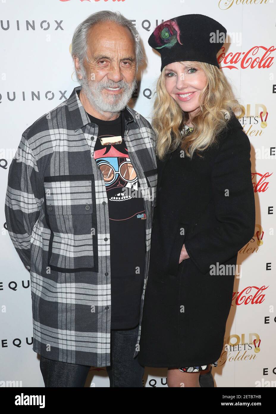LOS ANGELES, CA - JANUARY 7: Tommy Chong and Shelby Chong at the 4th ...