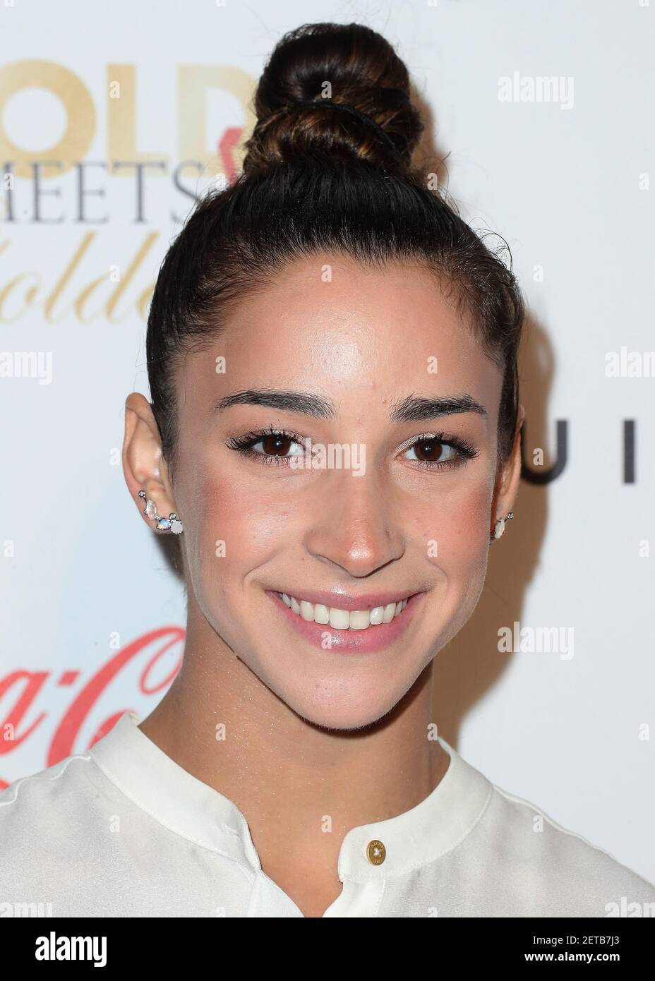 LOS ANGELES, CA - JANUARY 7: Aly Raisman at the 4th Gold Meets Golden ...