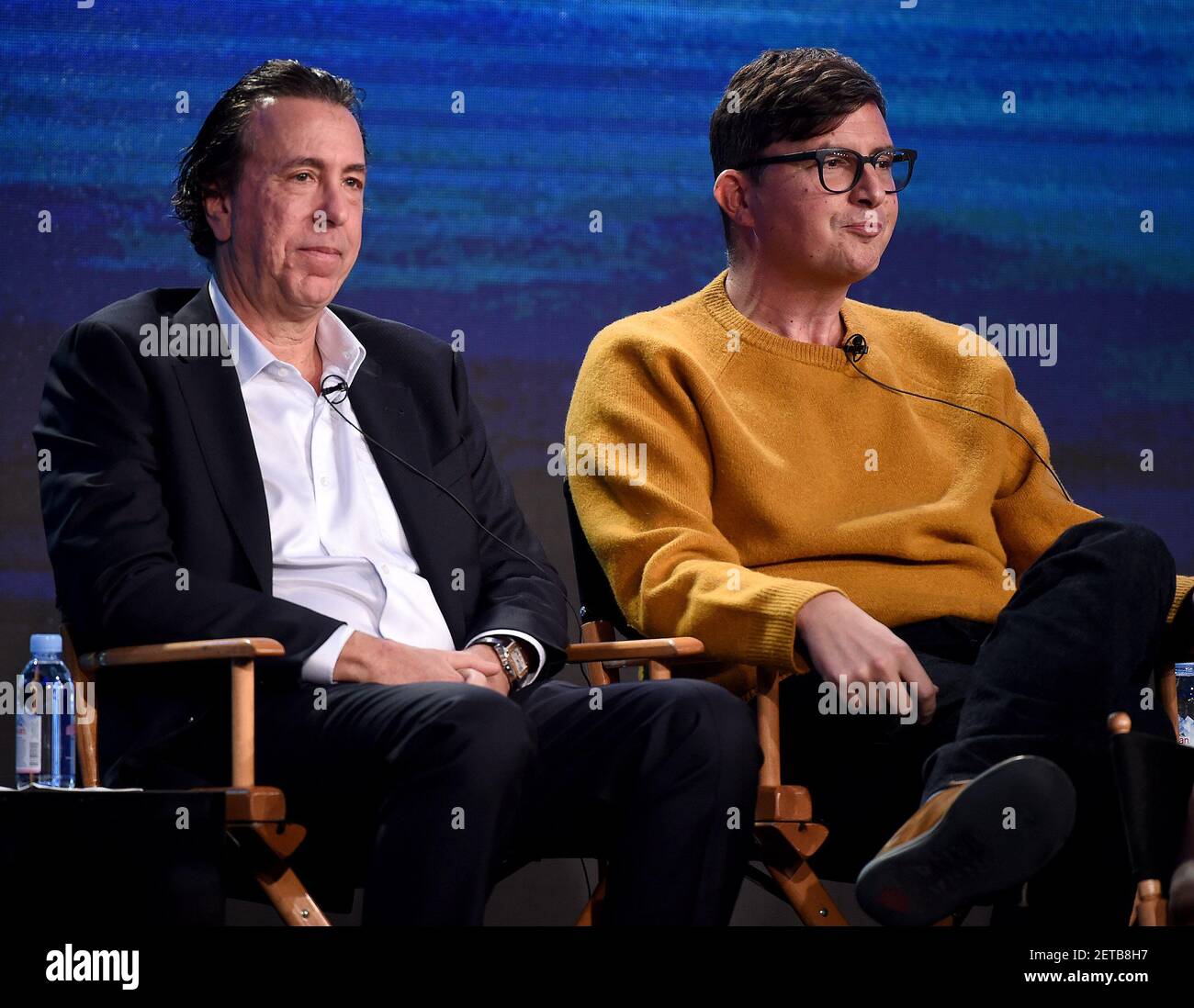 PASADENA, CA - JANUARY 8: Executive Producers Jon Goldwater and Roberto ...