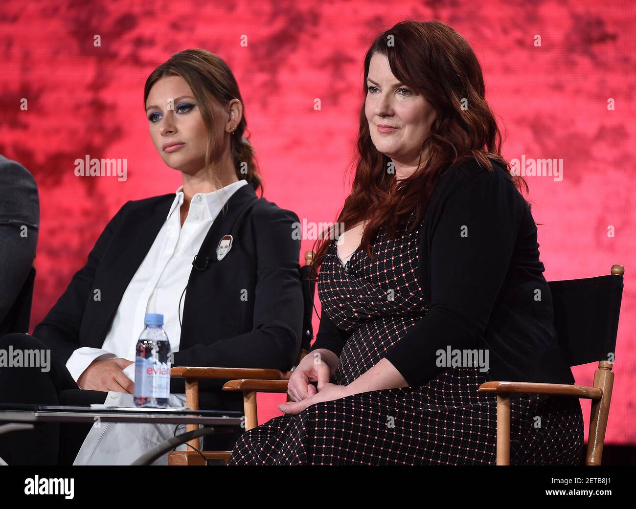 PASADENA, CA - JANUARY 8: Actress Aly Michalka and Producer Diane ...