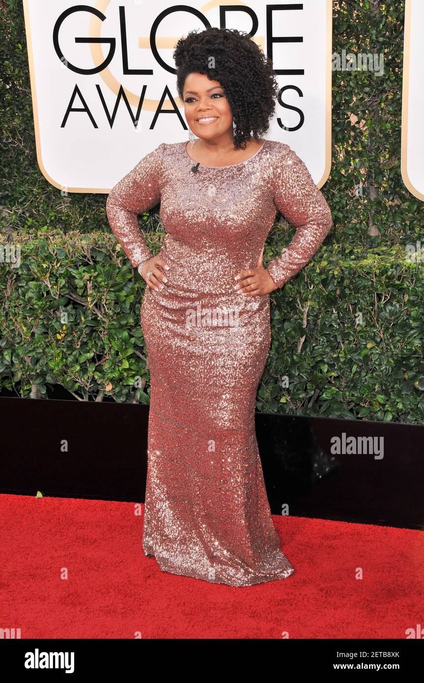 Yvette Nicole Brown at the 74th Golden Globe Awards held at the Beverly ...