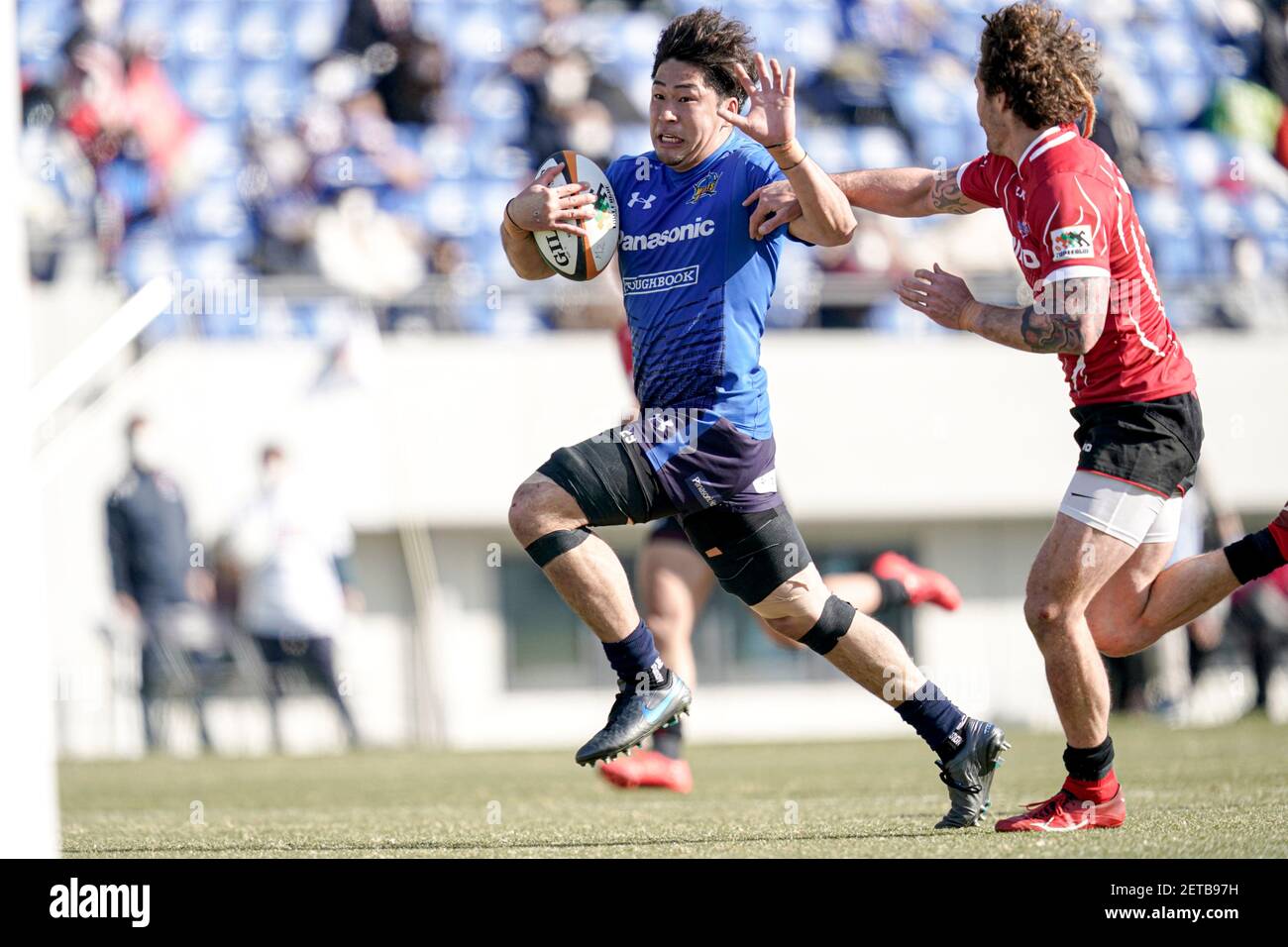 Kumagaya Rugby Stadium, Japan. 28th Feb, 2021. Itsuki ONISHI, February ...