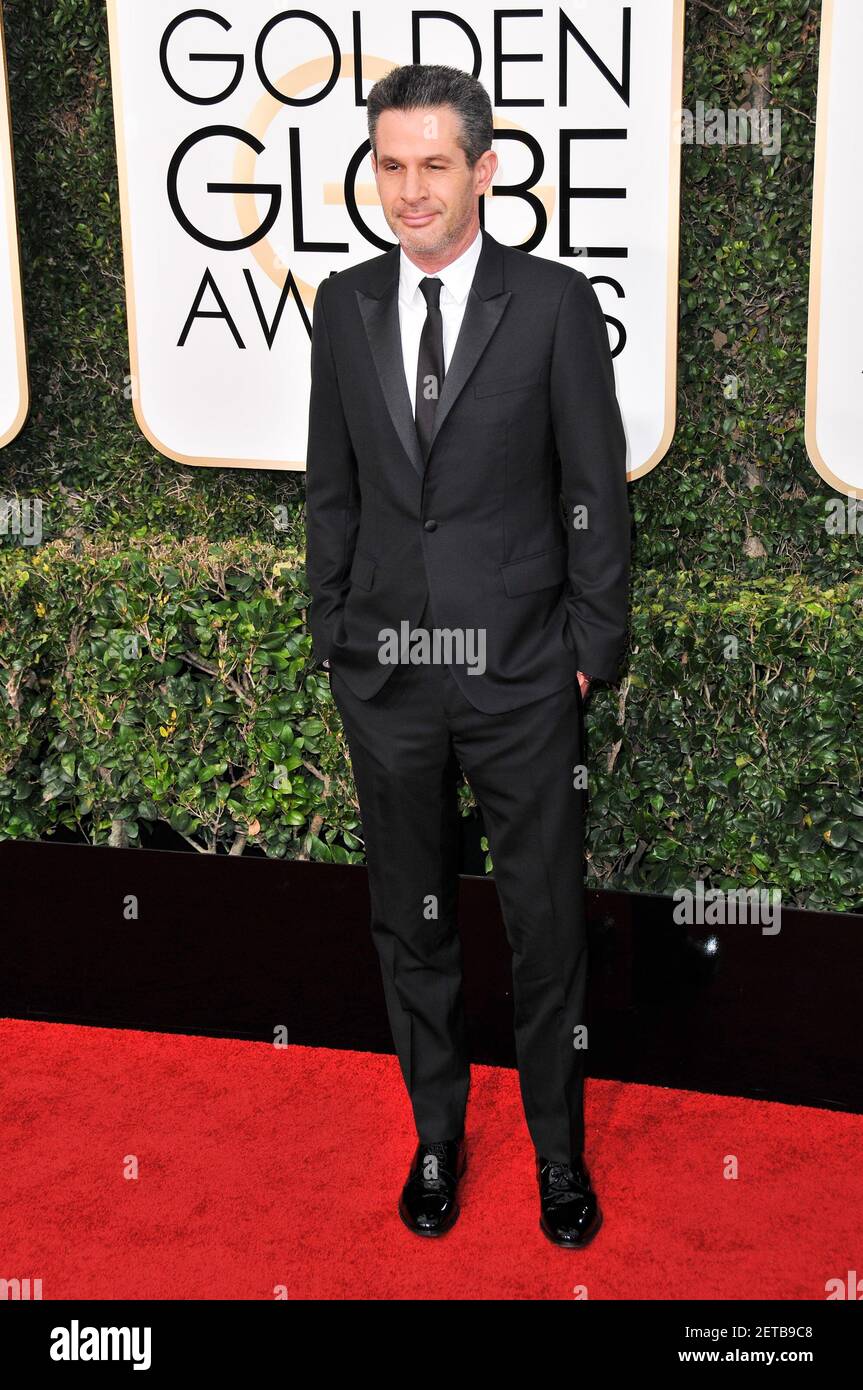 Simon Kinberg at the 74th Golden Globe Awards held at the Beverly ...