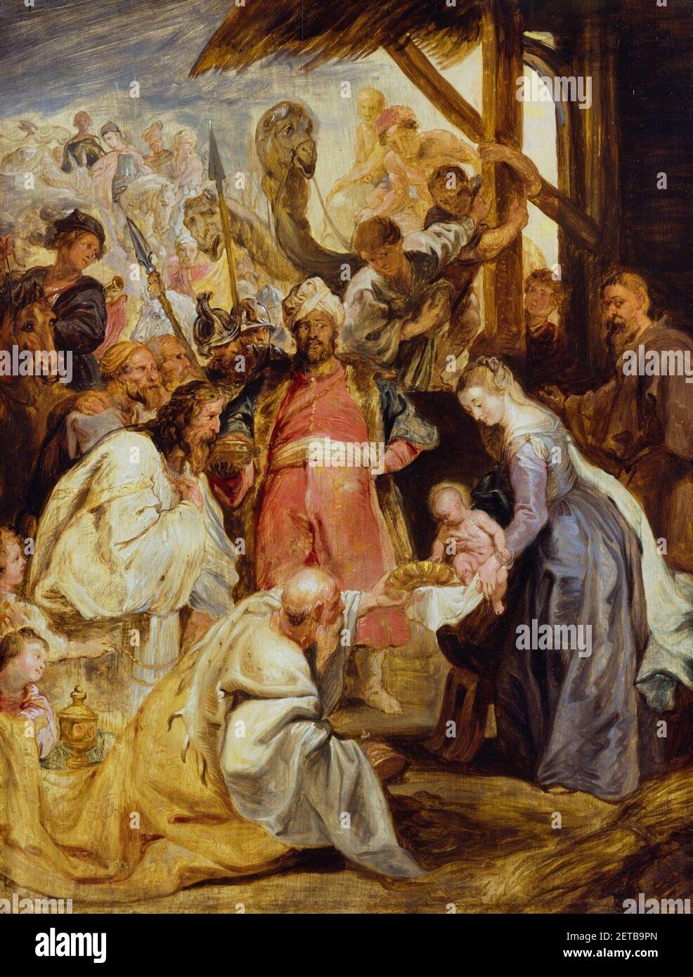 Rubens adoration of the magi hi-res stock photography and images - Alamy