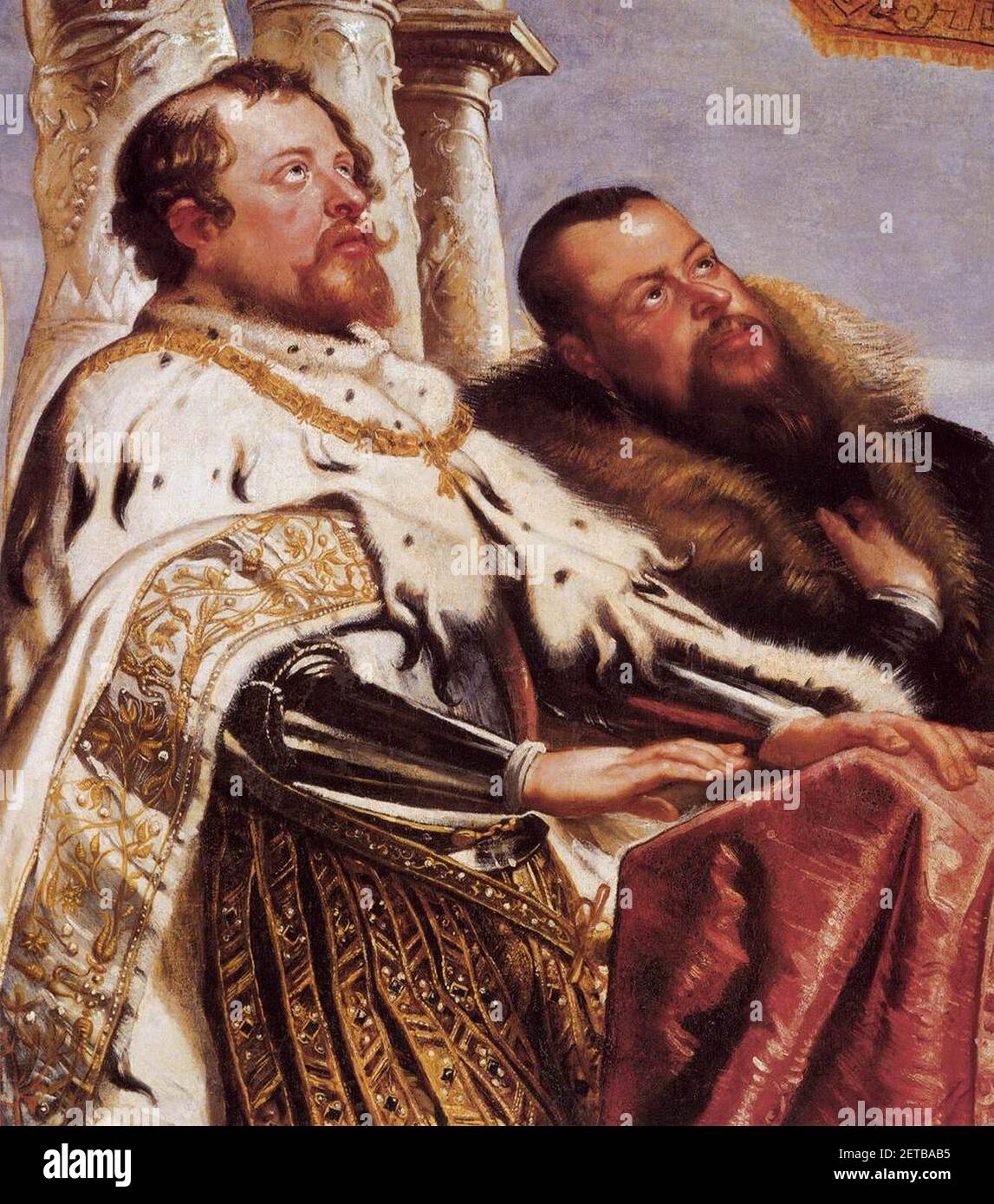 Peter Paul Rubens - The Gonzaga Family Worshipping the Holy Trinity ...