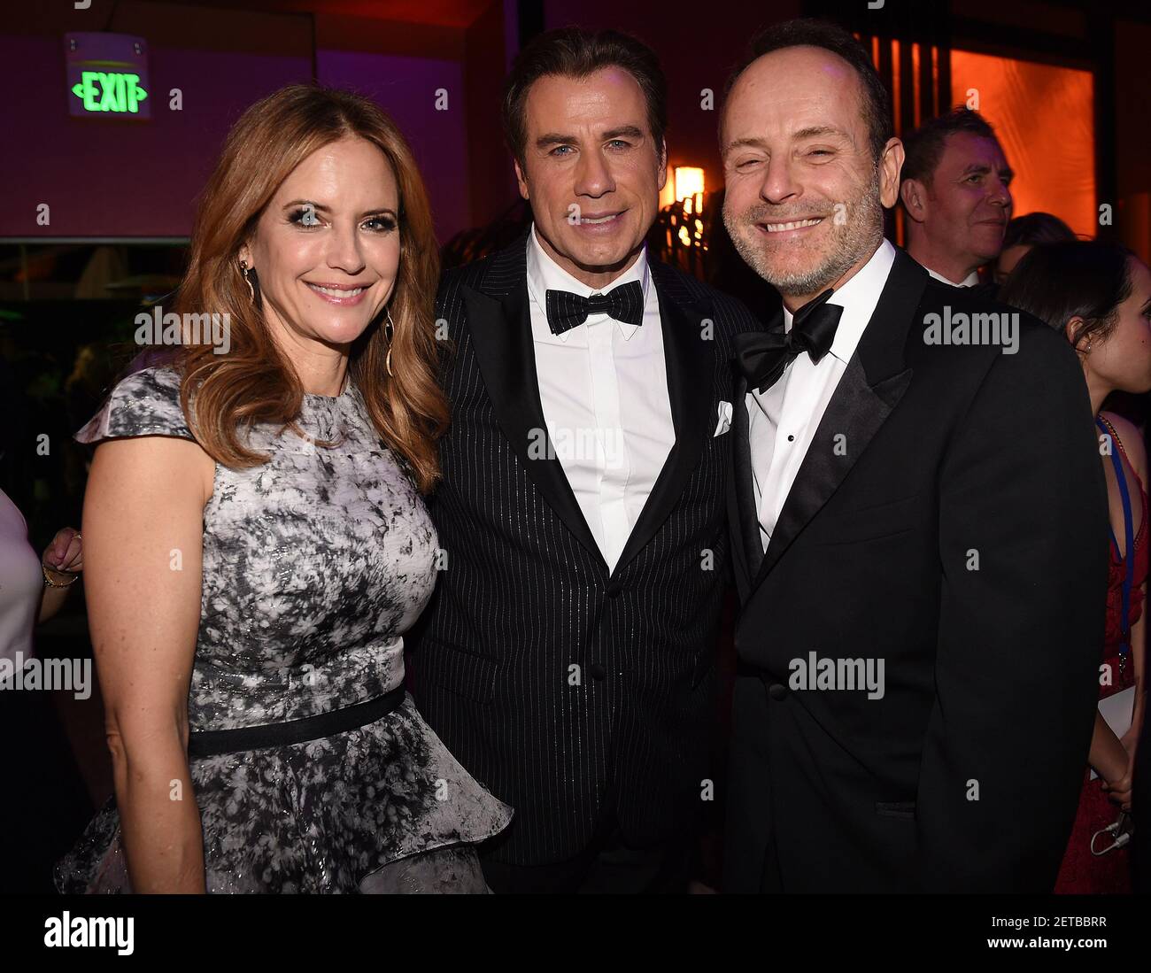 BEVERLY HILLS, CA - JANUARY 8: Kelly Preston, John Travolta, and FX ...