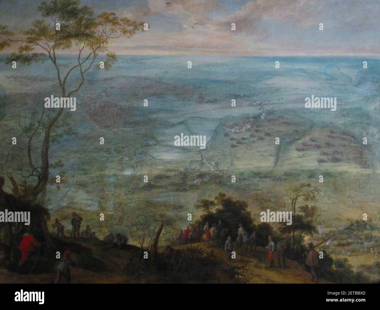 Peter Snayers - Het beleg van Saint-Omer, 1638 Stock Photo - Alamy