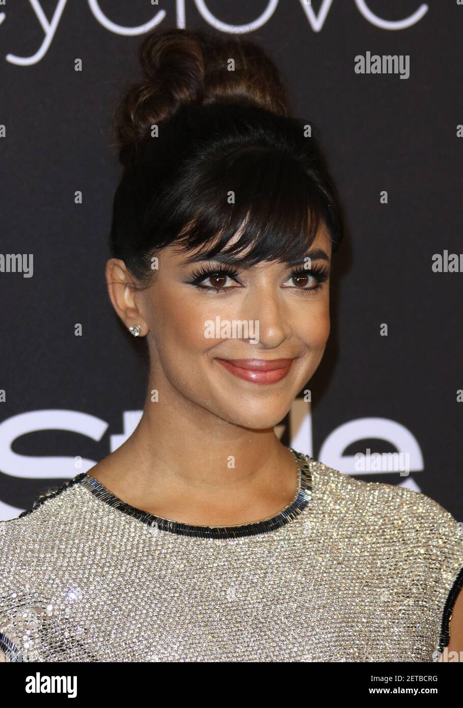 Hannah Simone at 18th Annual Warner Bros. Pictures and InStyle Golden ...