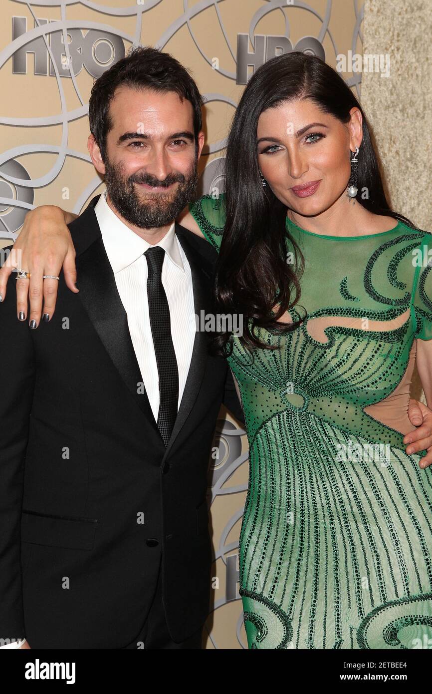 Jay Duplass, Trace Lysette at the HBO's Official Golden Globe Awards After Party held at the ...