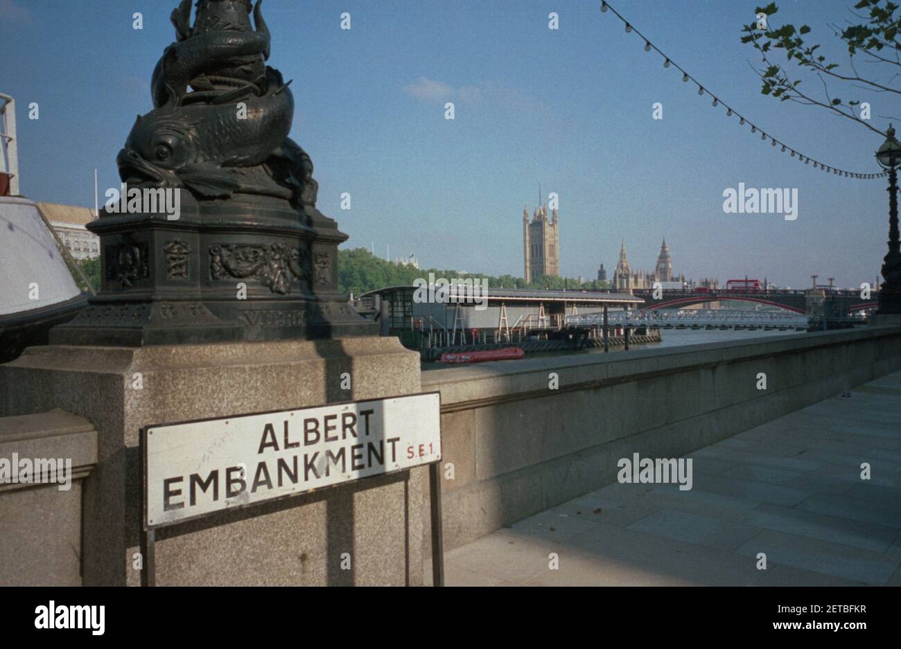 Albert embankment, vauxhall, lambeth, london, england Stock Photo - Alamy