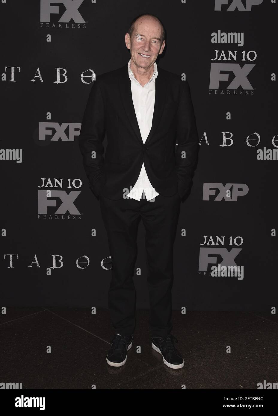 LOS ANGELES, CA - JANUARY 9: David Hayman at the red carpet premiere ...