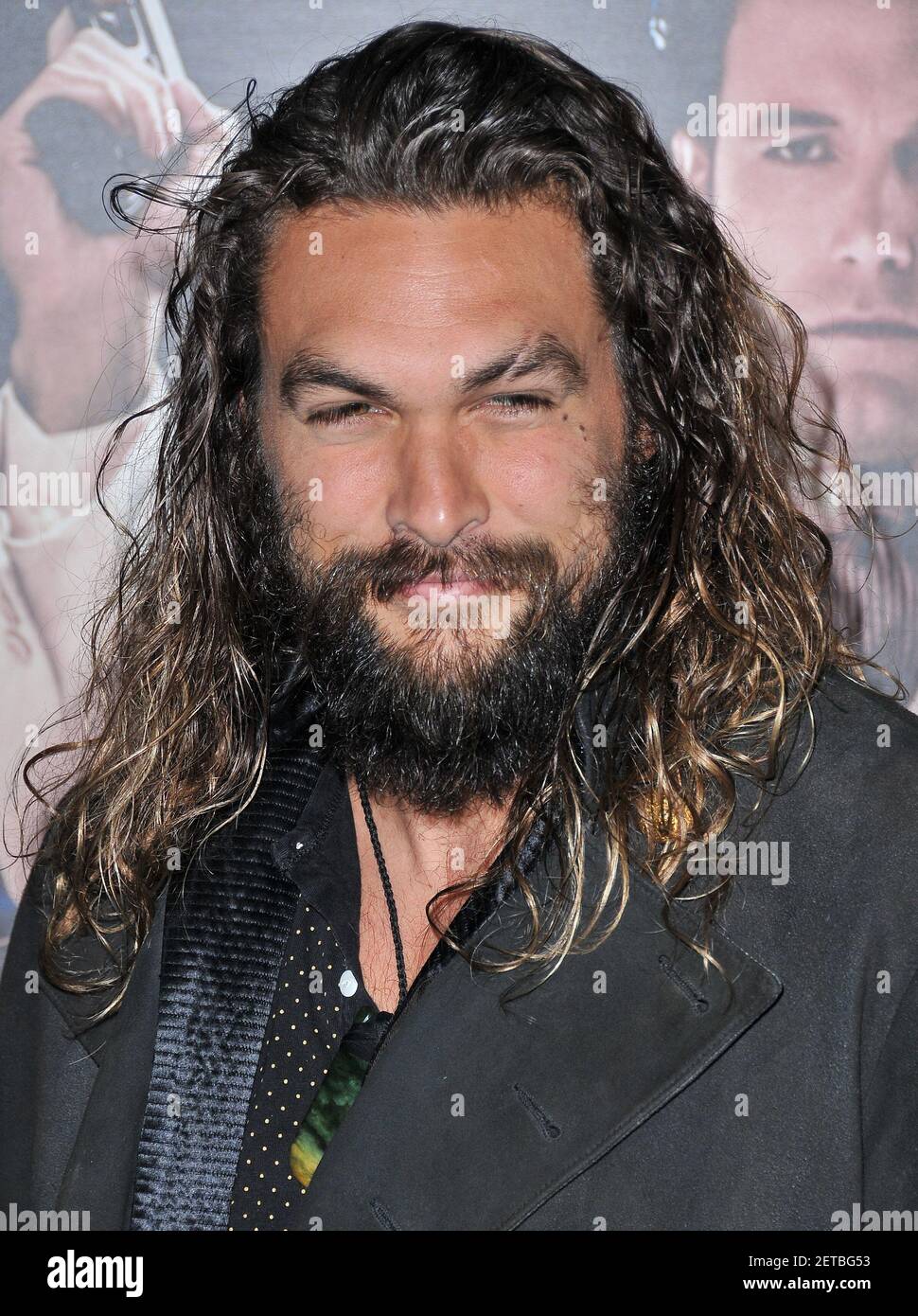 Jason Momoa arrives at the "Live By Night" Los Angeles Premiere held at ...
