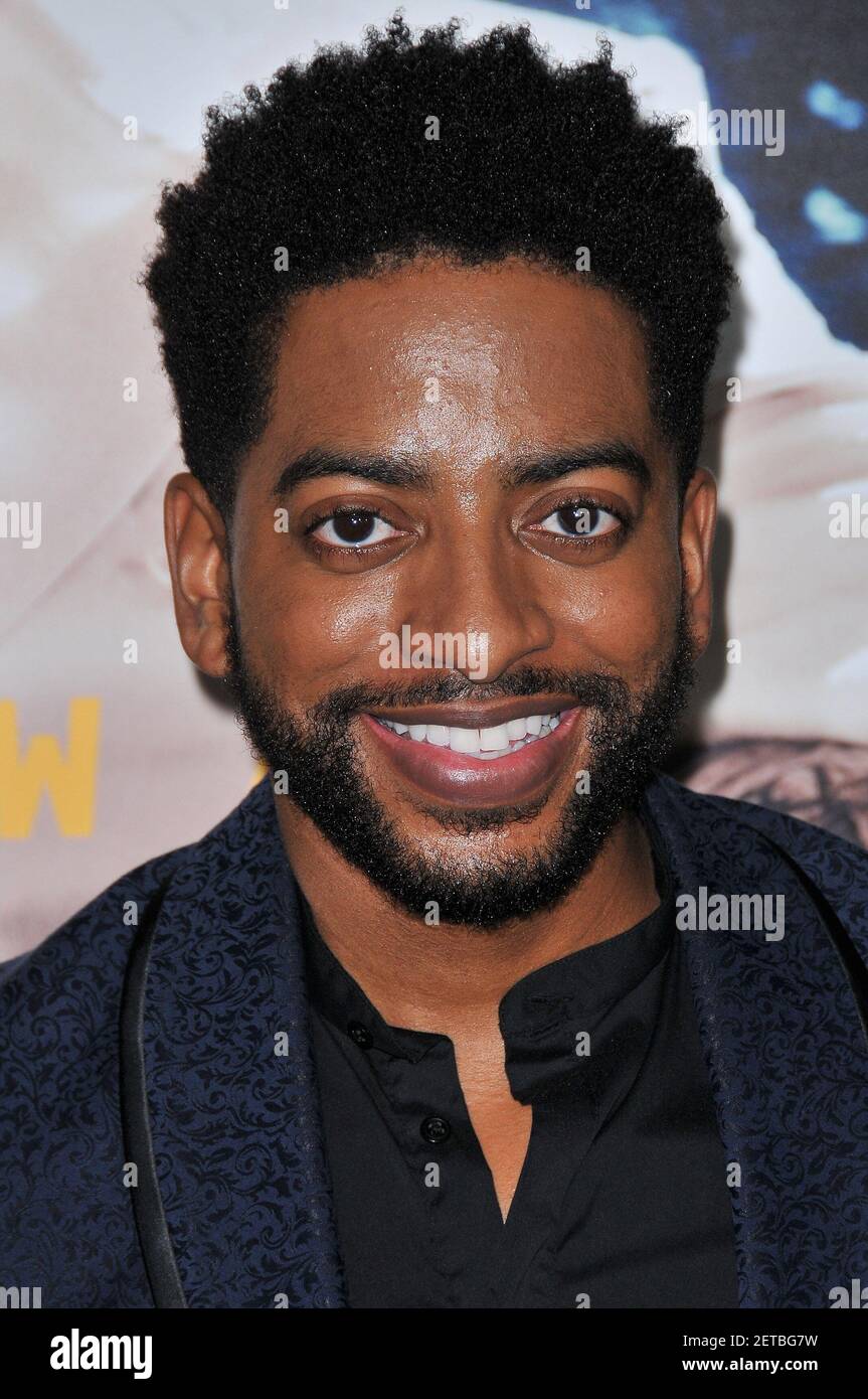 Shaun Brown arrives at the "Live By Night" Los Angeles Premiere held at ...