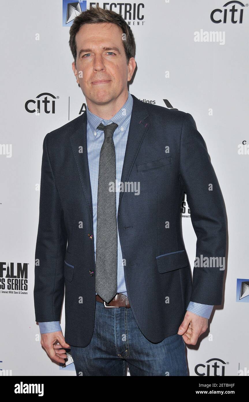 Ed Helms arrives at "The Book Of Love" Los Angeles Premiere held at ...