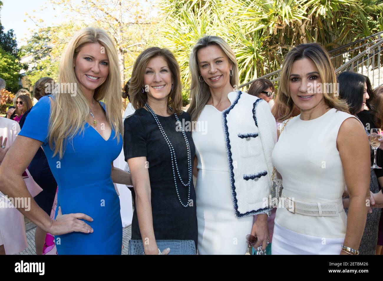 MIAMI, FLORIDA - JANUARY 11: Colleen Schiff, Jocelyn Woolworth, Laurence Stott and Silvia ...