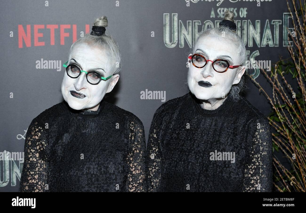 Actresses Jackie and Joyce Robbins attend the world premiere of Netflix ...
