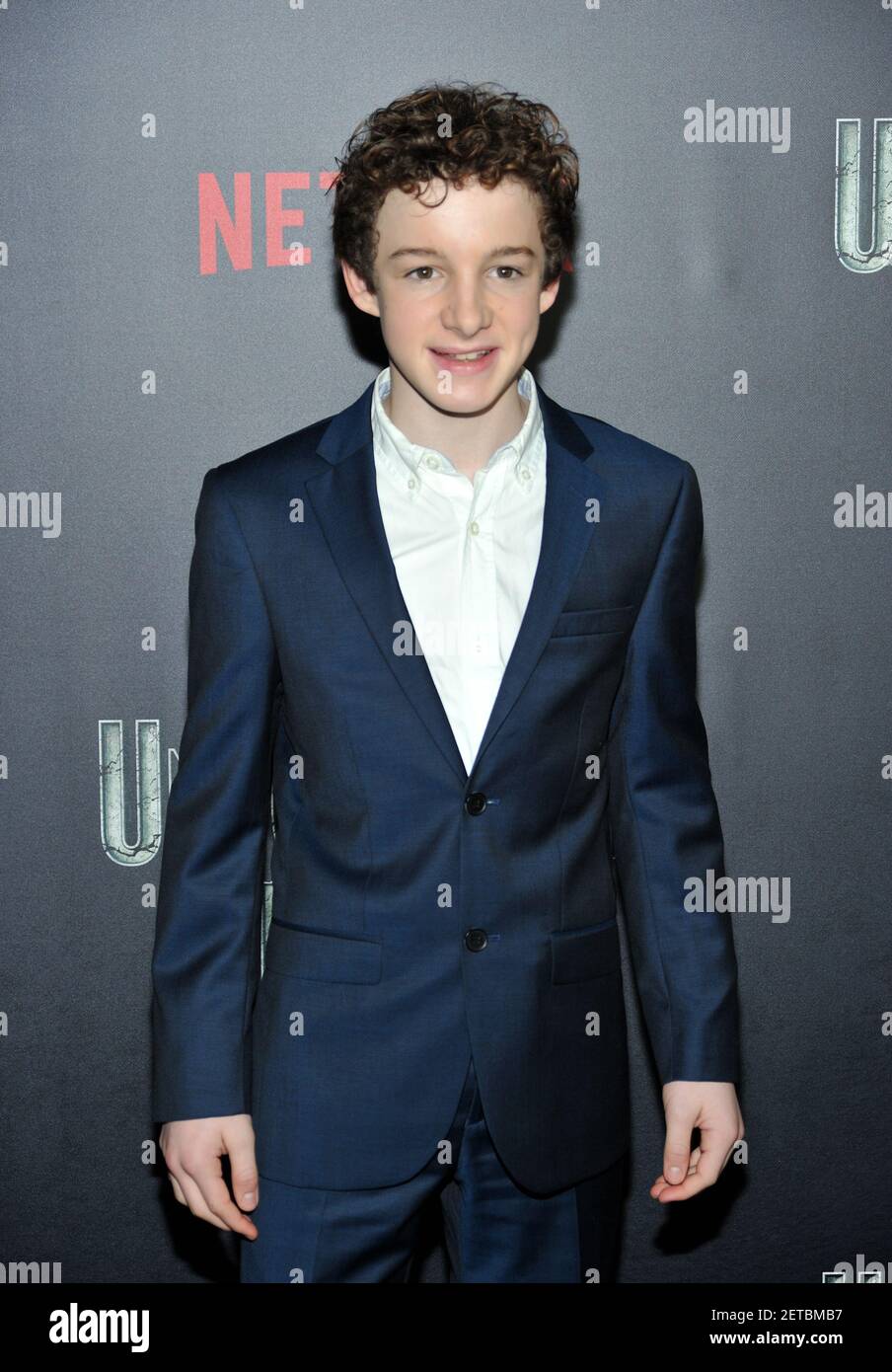 Actor Louis Hynes attends the world premiere of Netflix' Lemony Snicket ...