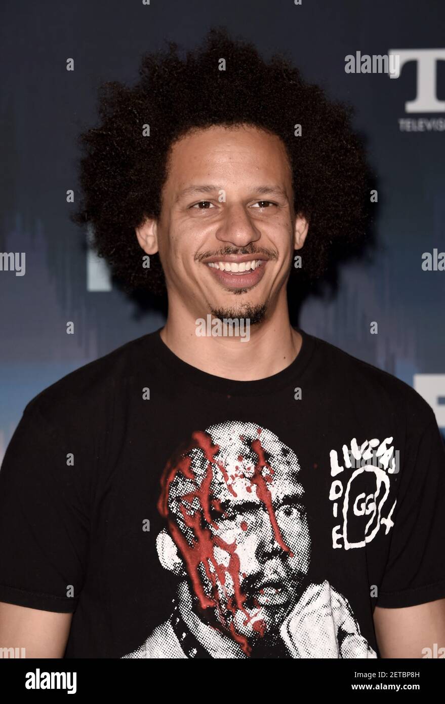PASADENA, CA - JANUARY 11: Eric AndrÃ© arrives at the Fox Winter TCA ...