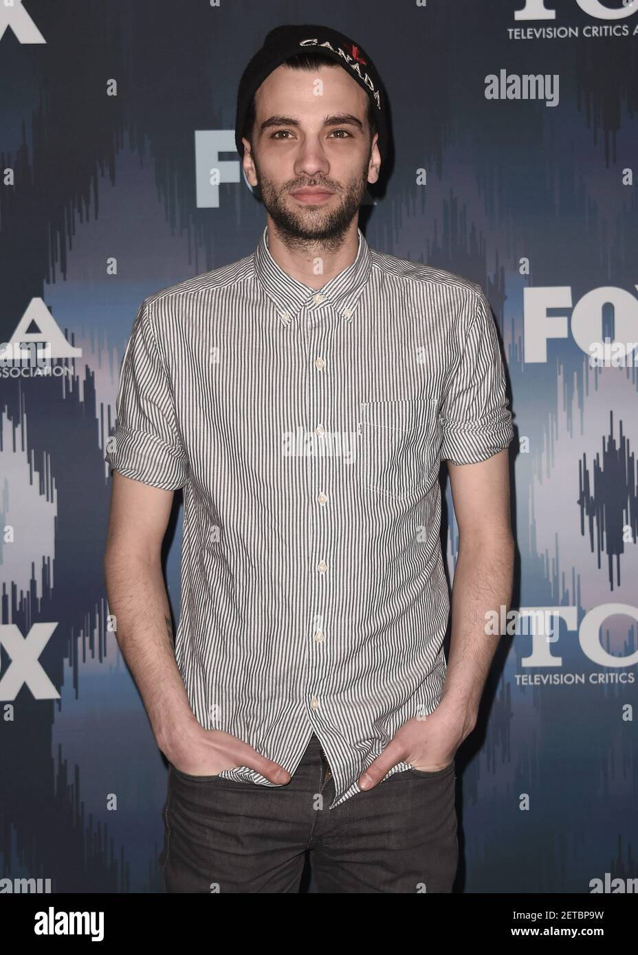 PASADENA, CA - JANUARY 11: Jay Baruchel at the Fox Winter TCA All-Star ...