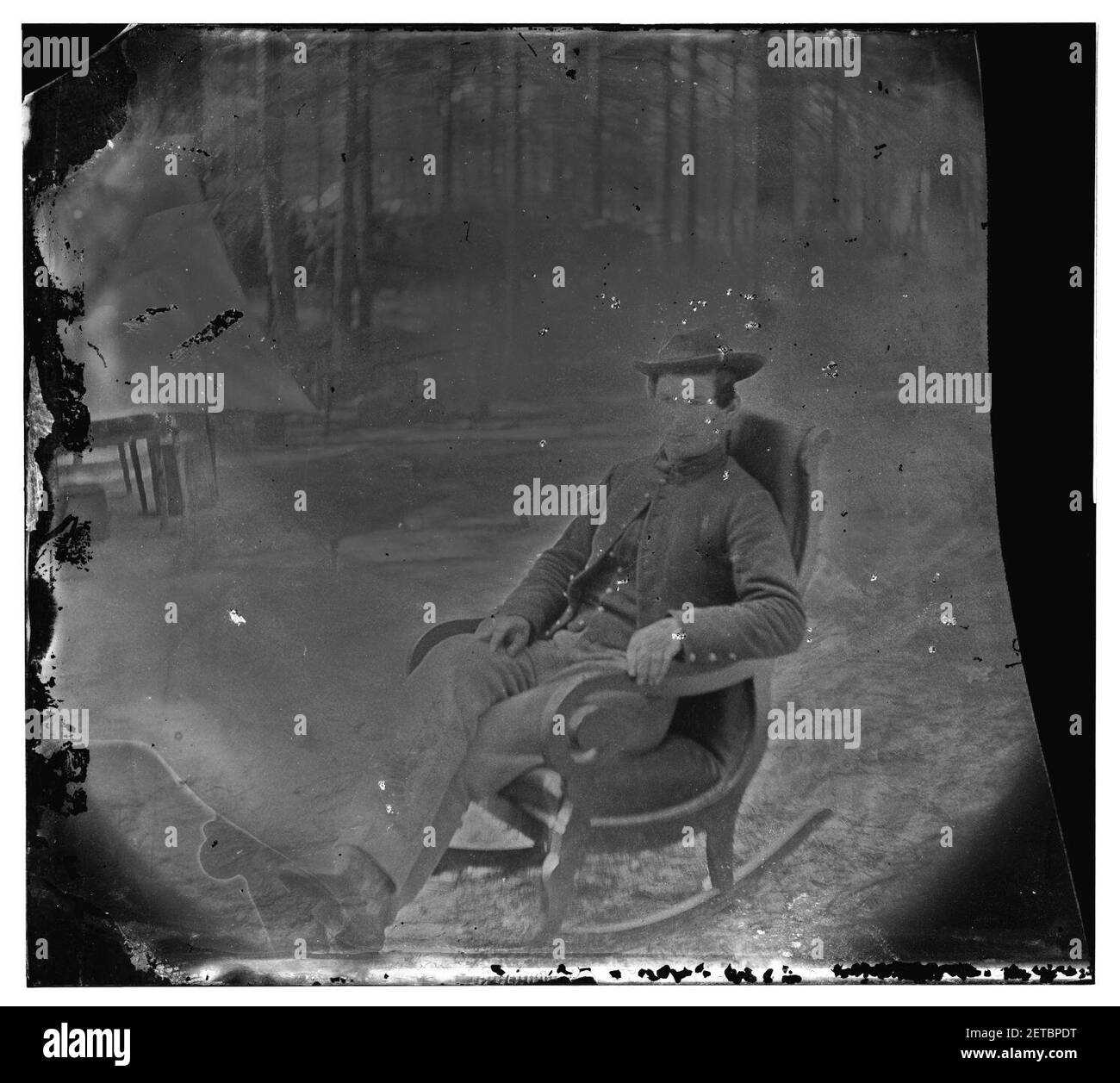 Petersburg, Virginia. Military telegraph operator, headquarters, Army ...