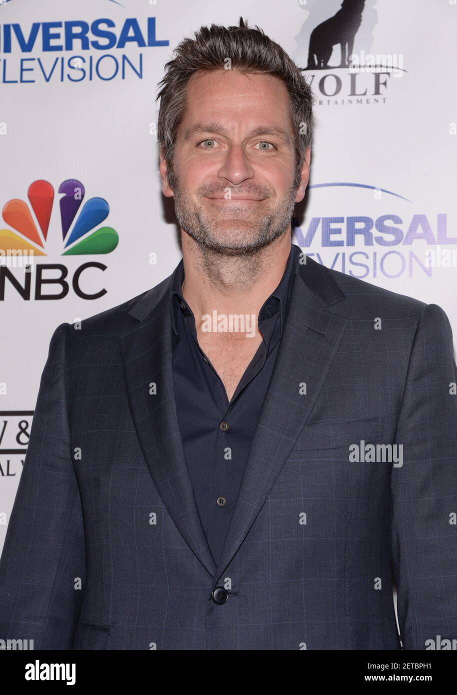 NEW YORK CITY - JANUARY 11: Peter Hermann attends the party to ...