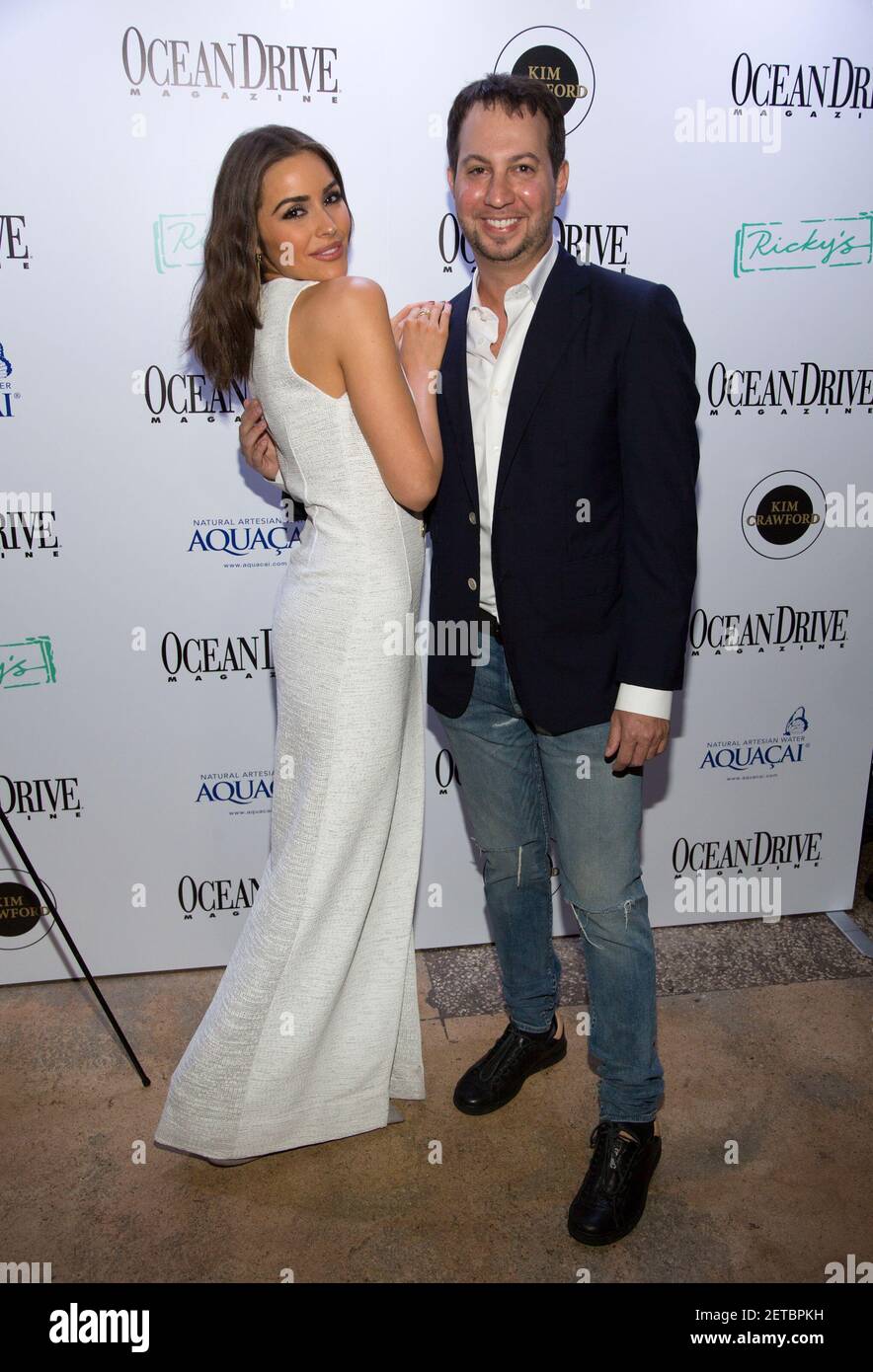 MIAMI BEACH, FLORIDA - JANUARY 11: Actress Olivia Culpo and Jared ...