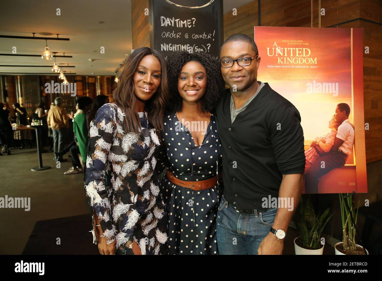 NEW YORK CITY - JANUARY 12: Amma Asante, Saycon Sengbloh, and David ...
