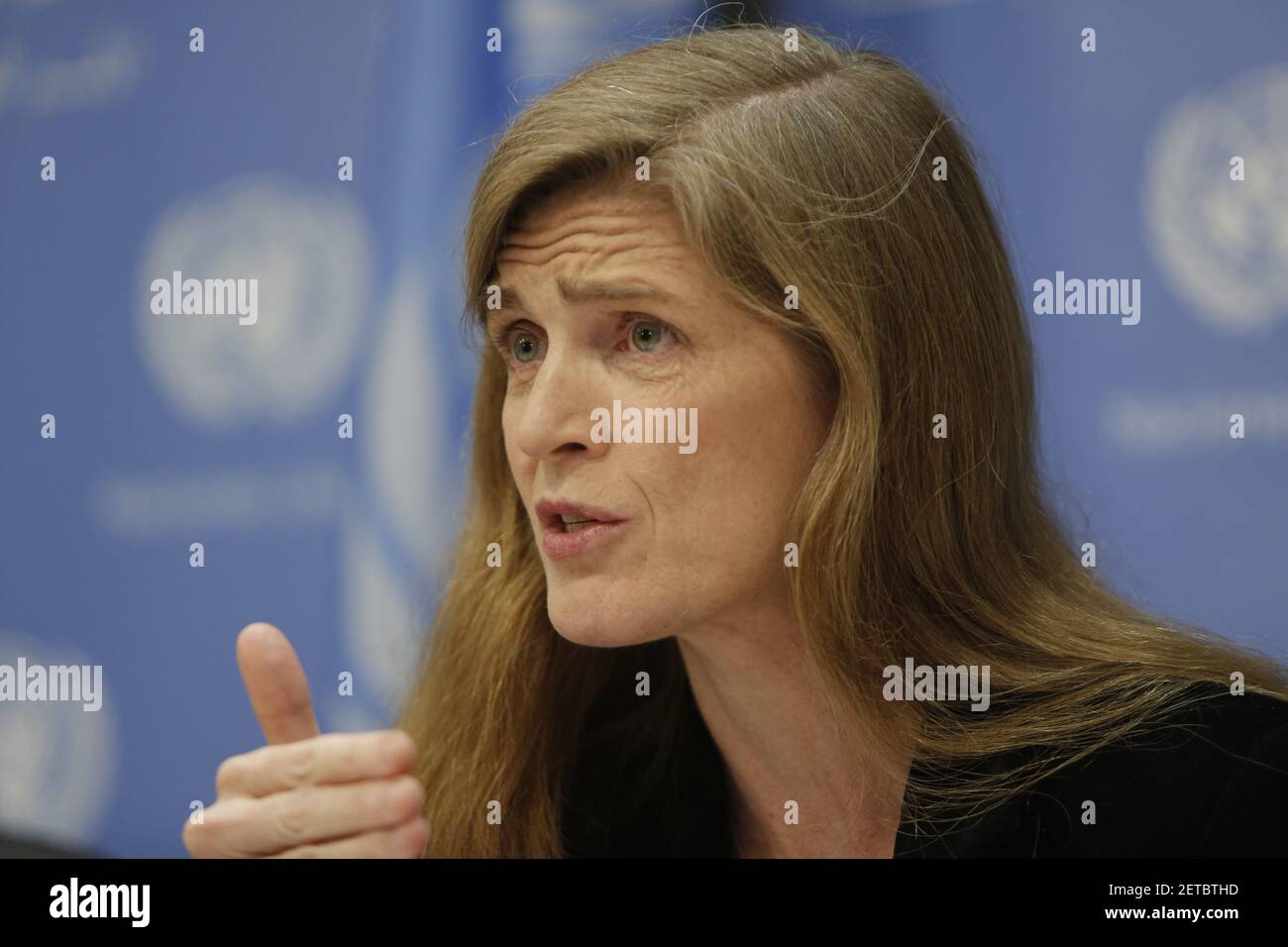 UNHQ Final Press Conference by United States' Ambassador Samantha Power ...