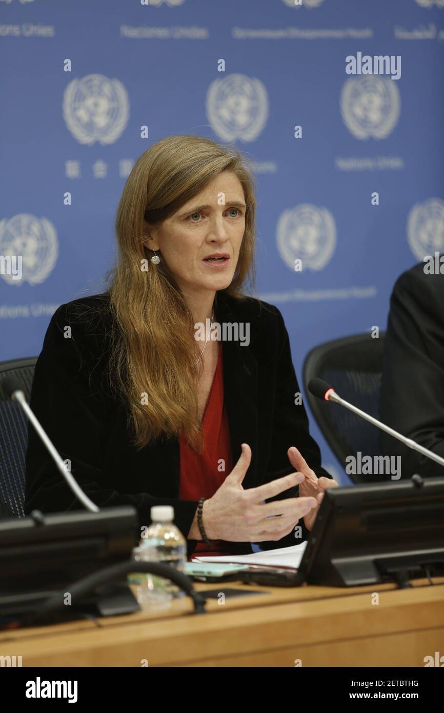 UNHQ Final Press Conference by United States' Ambassador Samantha Power ...