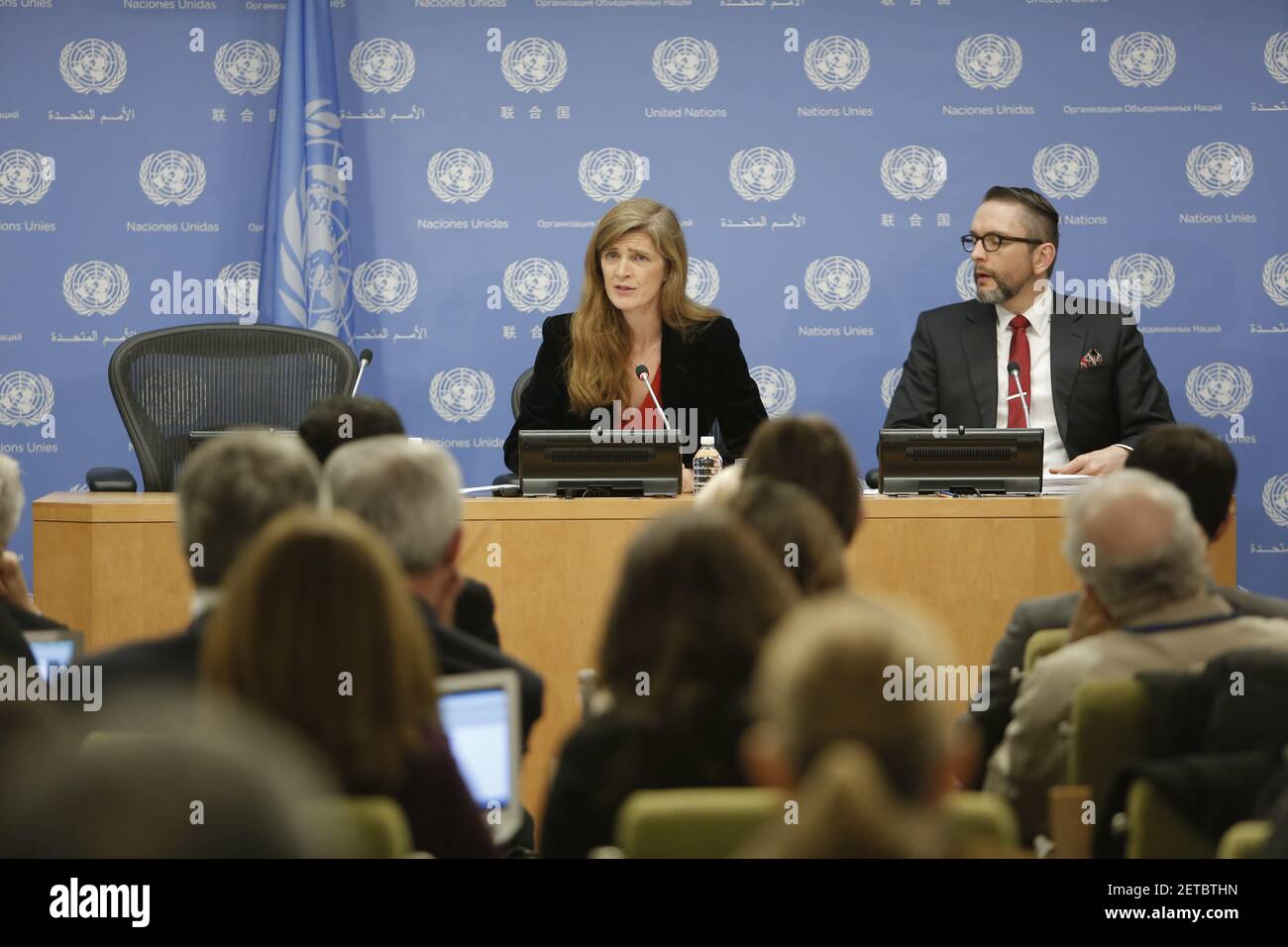 UNHQ Final Press Conference by United States' Ambassador Samantha Power ...