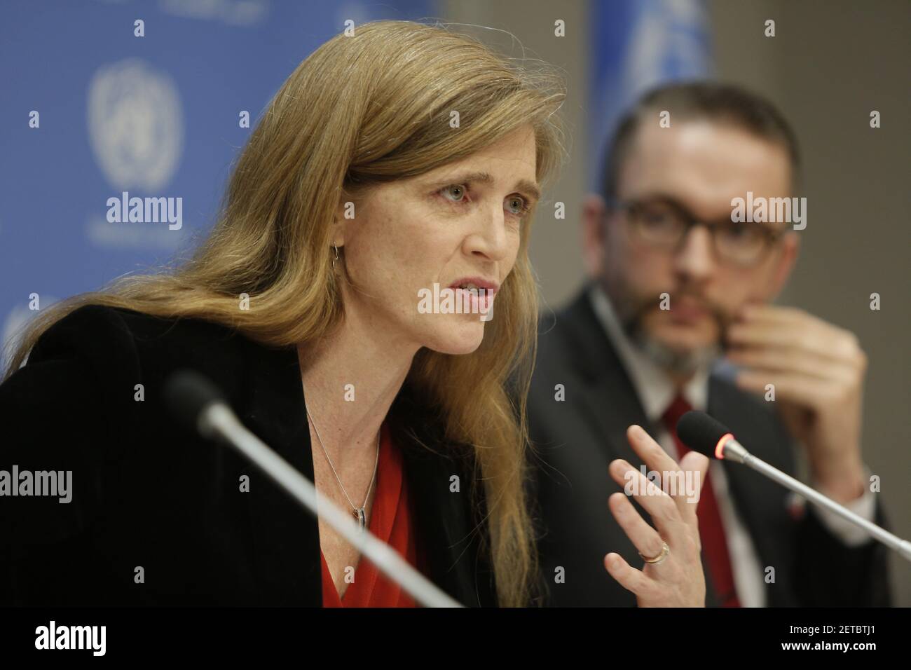 UNHQ Final Press Conference by United States' Ambassador Samantha Power ...
