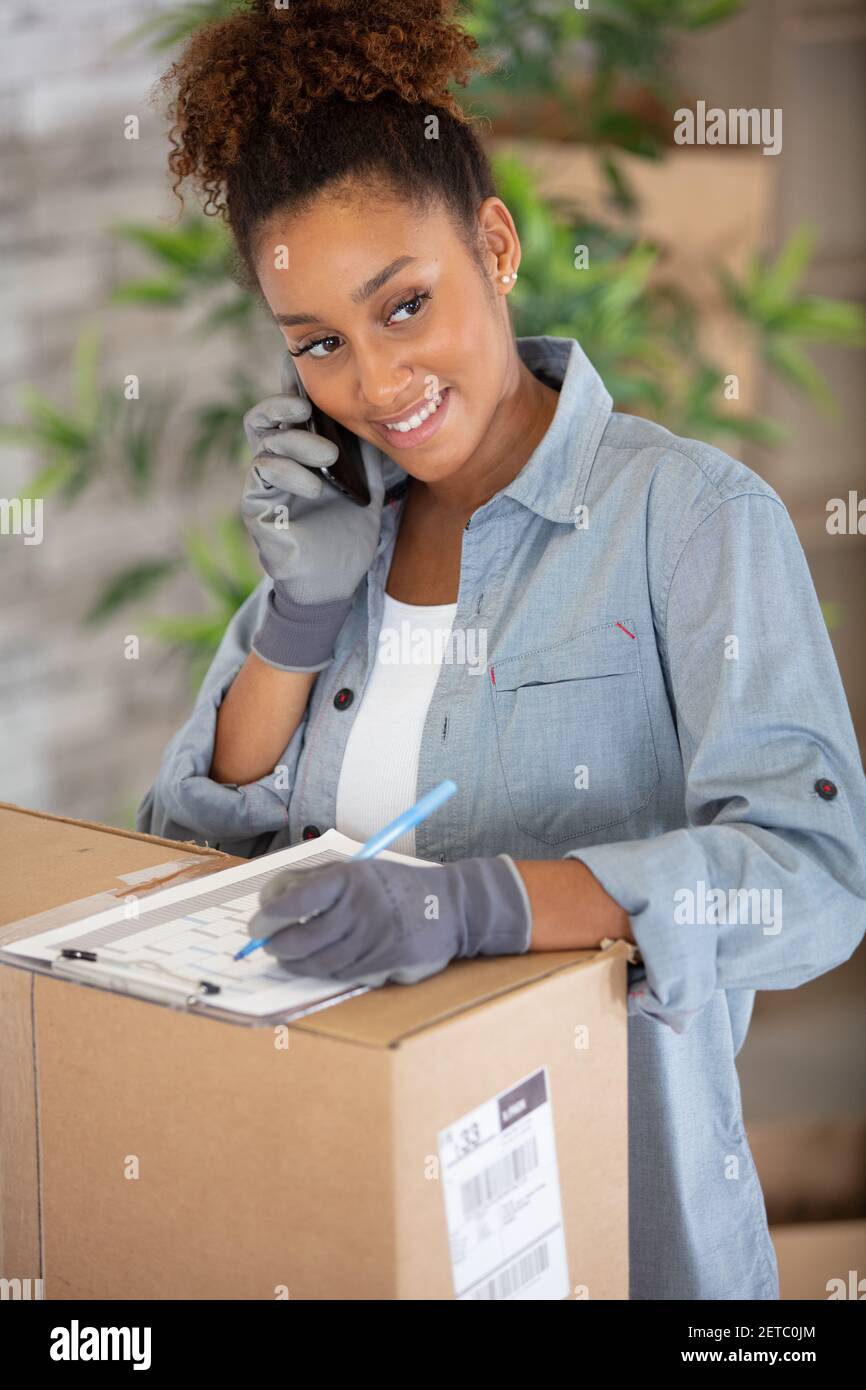 Mailwoman hi-res stock photography and images - Alamy