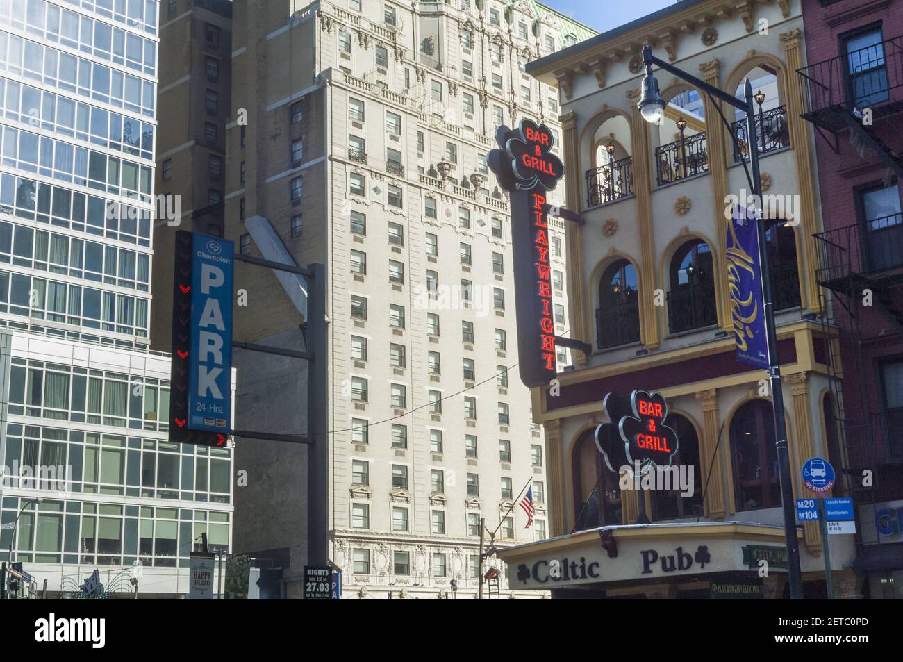 The Playwright Bar & Grill in Midtown Manhattan in New York on Sunday ...