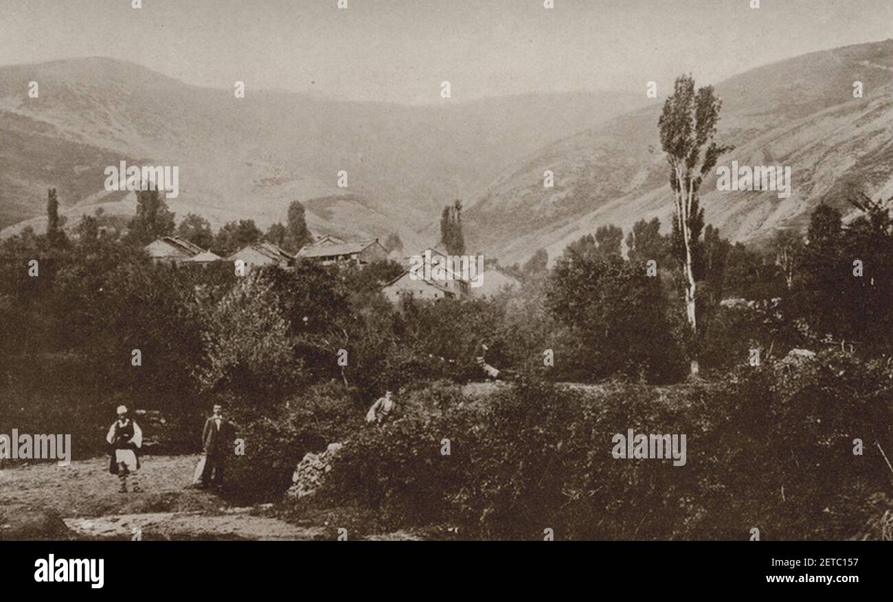 Petit village dans le voisinage de Monastir - Van Den Brule Alfred ...