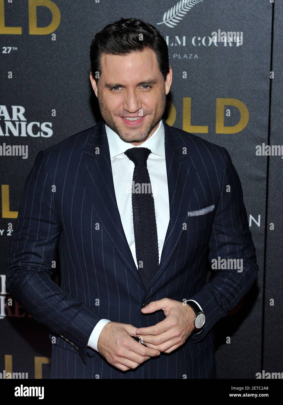 Actor Edgar Ramirez attends the world premiere of "Gold" at the AMC ...