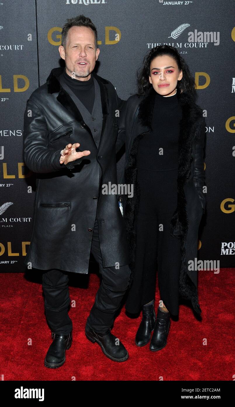 Actor Dean Winters (L) attends the world premiere of "Gold" at the AMC ...