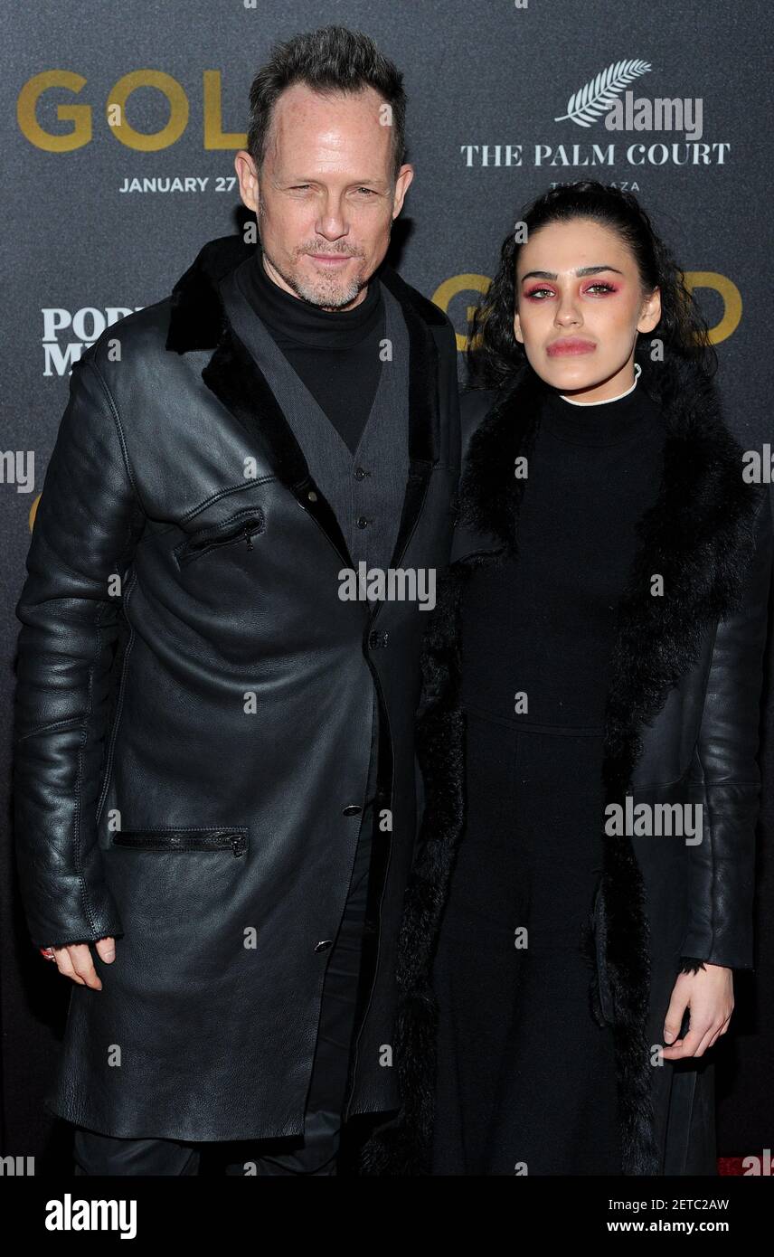 Actor Dean Winters (L) attends the world premiere of "Gold" at the AMC ...