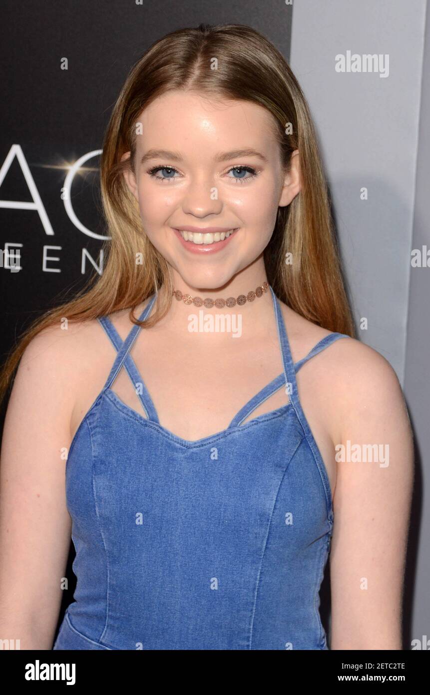 Jade Pettyjohn at "The Space Between Us" Los Angeles Special Screening ...