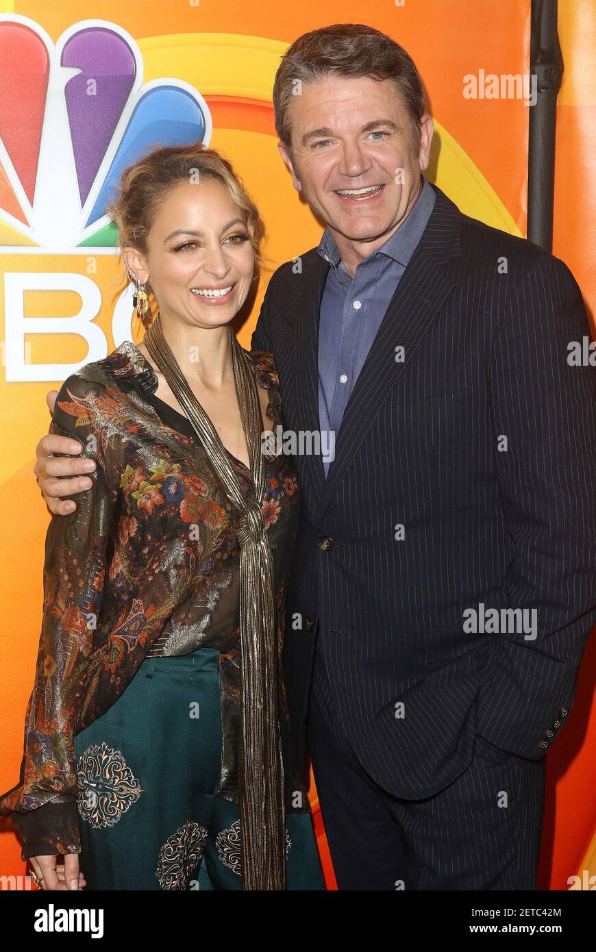 Nicole Richie and John Michael Higgins at 2017 NBCUniversal Winter TCA ...