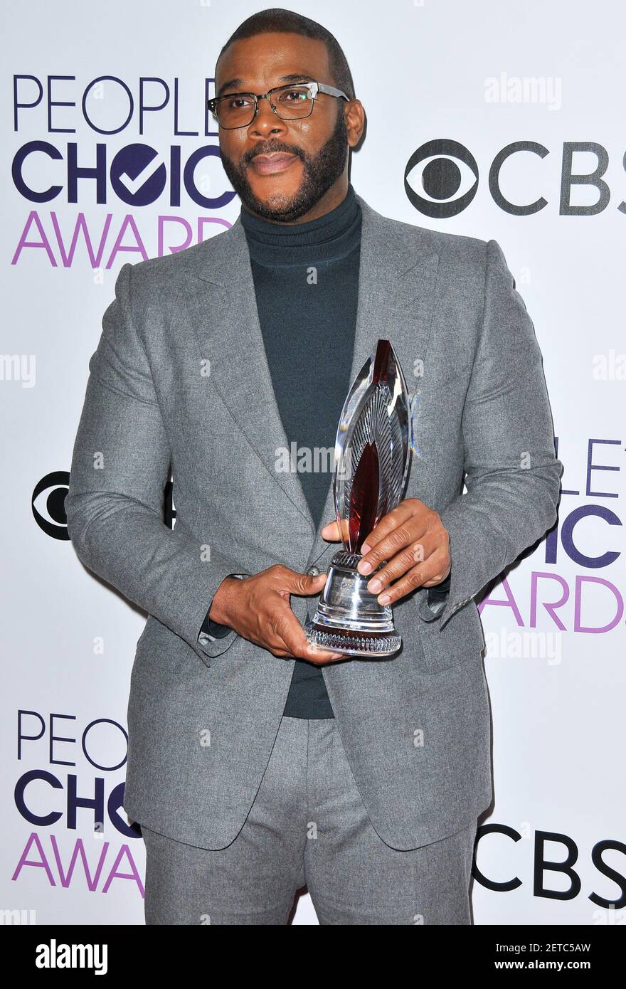 Tyler Perry at the People's Choice Awards 2017 Press Room at the ...